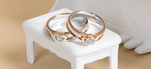 Sesuaikan Model Cincin Kawin Simple Tapi Elegan dengan Desain Gaun ...